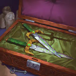Runic Daggers - Item - The Bazaar